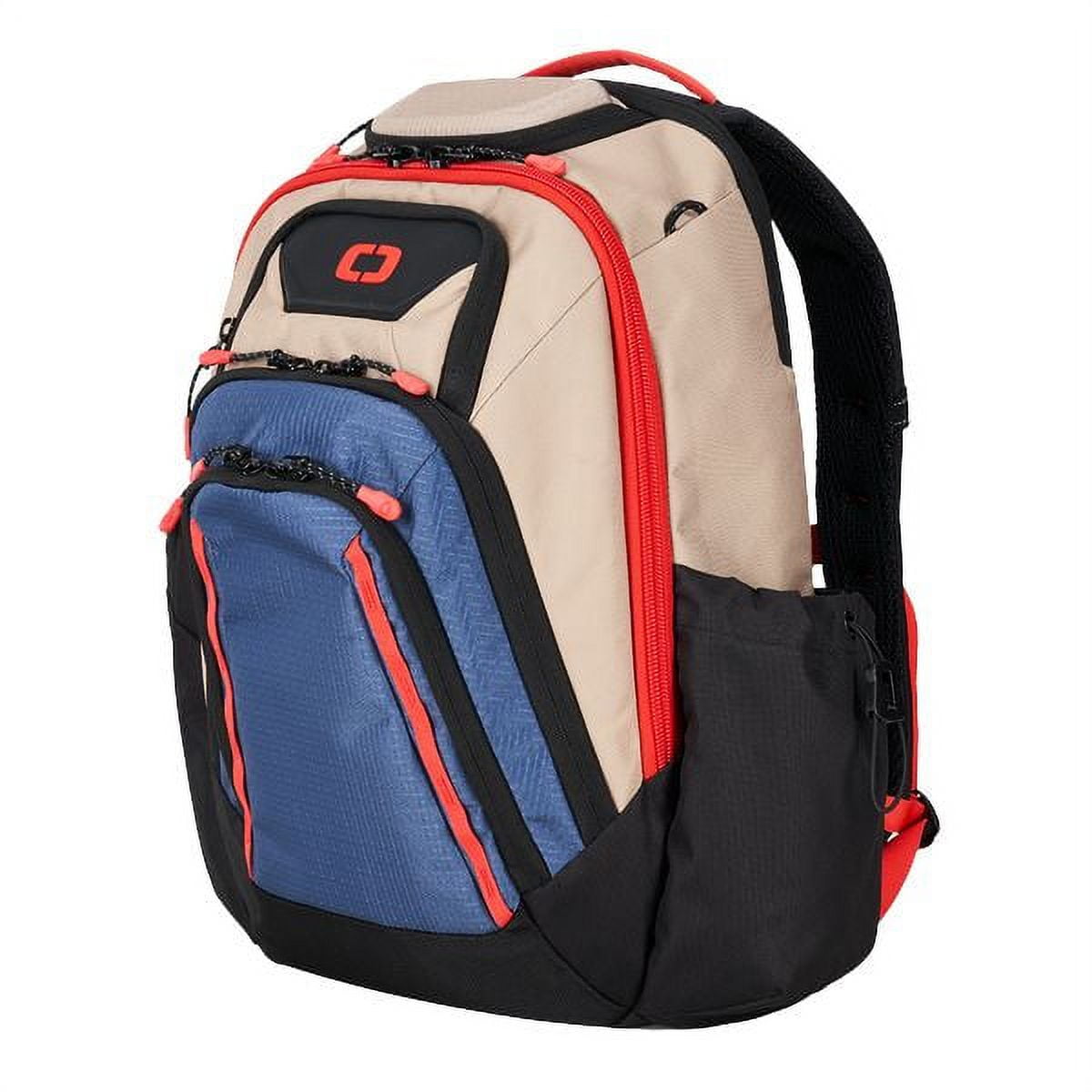 Ogio Gambit Pro Backpack - 5923031OG - Tan/Blue/Red - Walmart.com