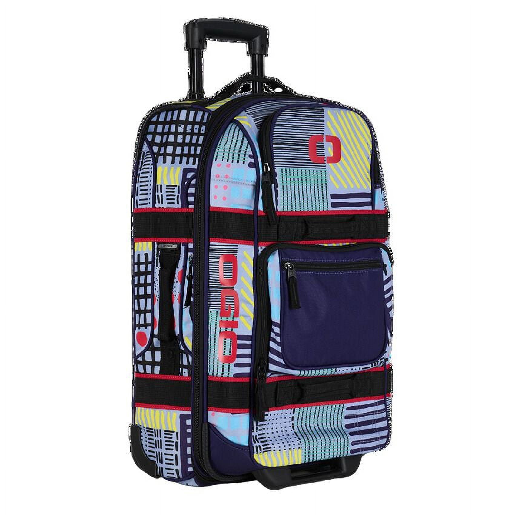 OGIO Layover Carry-On Suitcase, Rolling Luggage, Wood Block Design ...