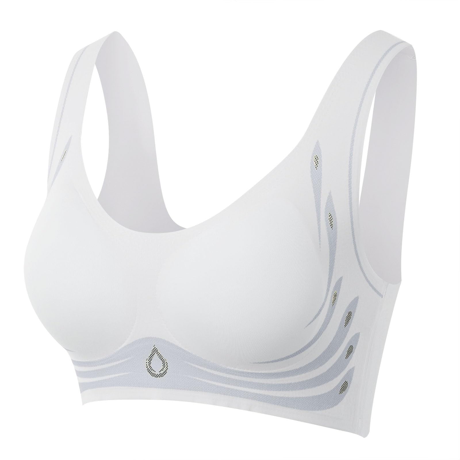 Ogiraw Clearance! Bras For Women No Underwire Caralush Lushfitting Bra Gather Bra Smoothing ...