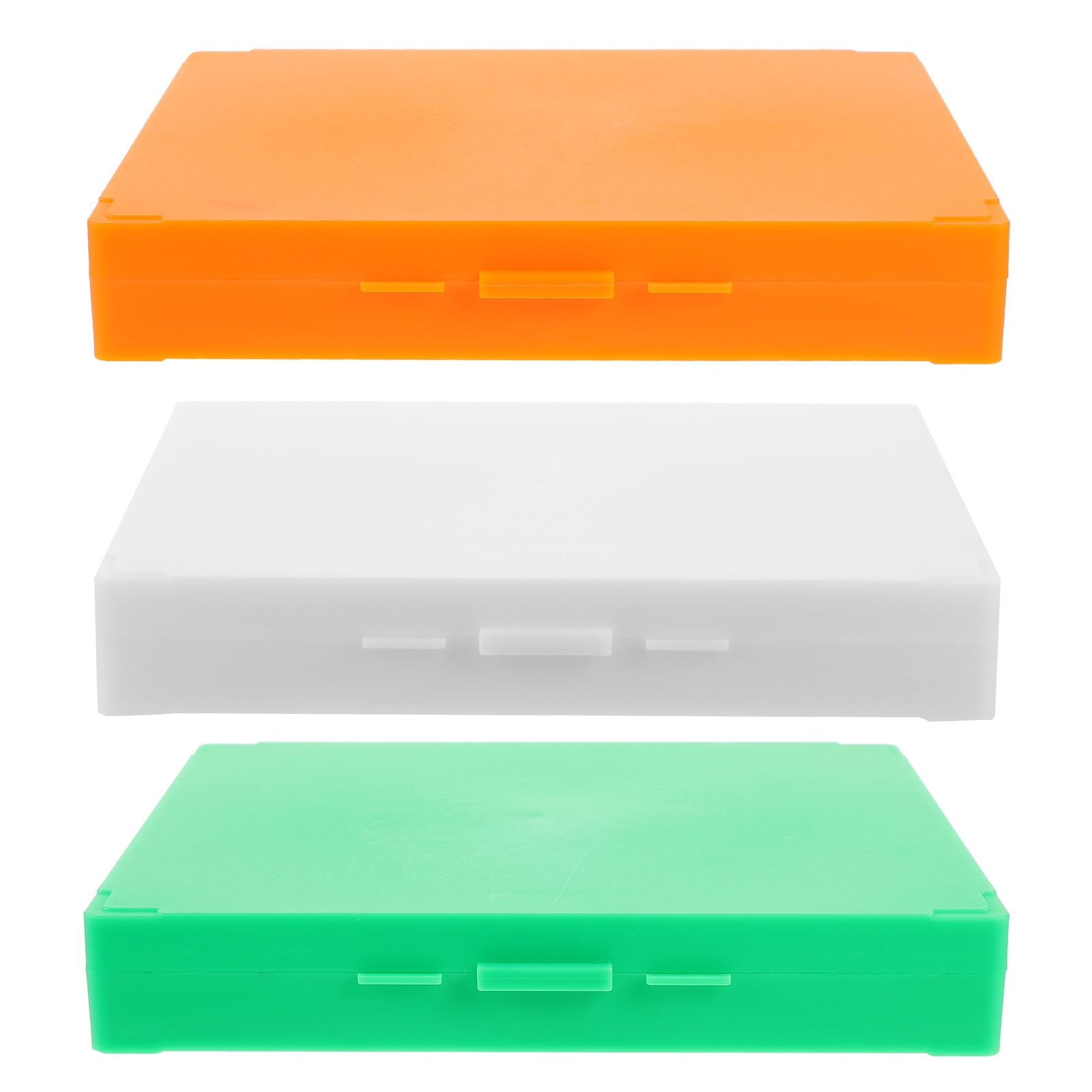 Ogitude 3pcs Microscope Slide Boxes Reusable Specimens Storage Box ...