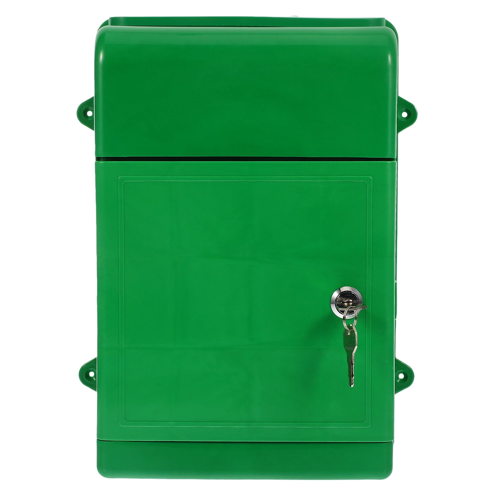 Ogitude Large Capacity Wall Mounted Mailbox with Lock Weatherproof Key ...