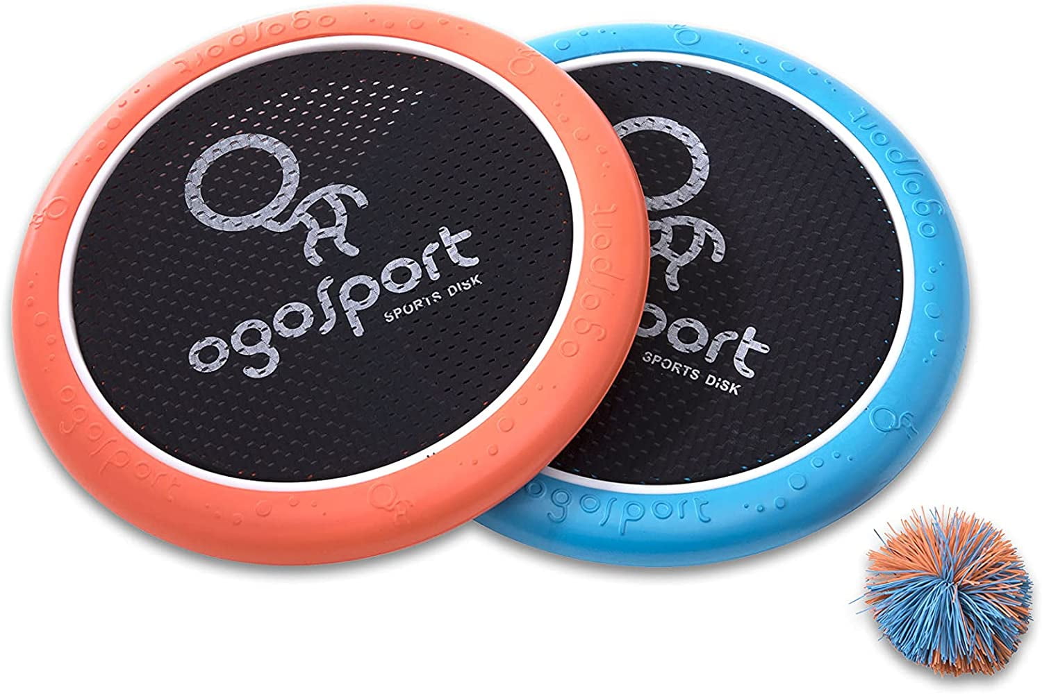 OgoDisk Mini Disc Set with OgoSoft Rubber Ball - Outdoor Bouncy Disk ...