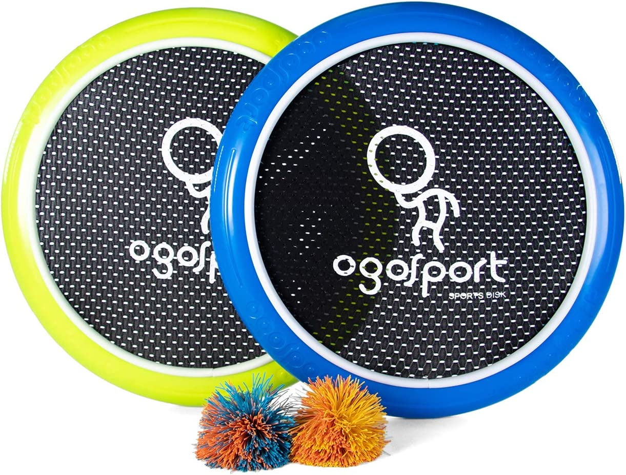 OgoDisk XS Disc Set with 2 OgoSoft Balls - 12 Inch Bouncy Disk Toy for ...