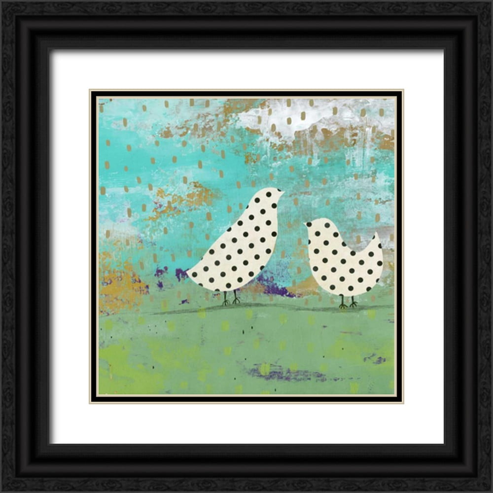 Ogren, Sarah 20x20 Black Ornate Wood Framed with Double Matting Museum ...