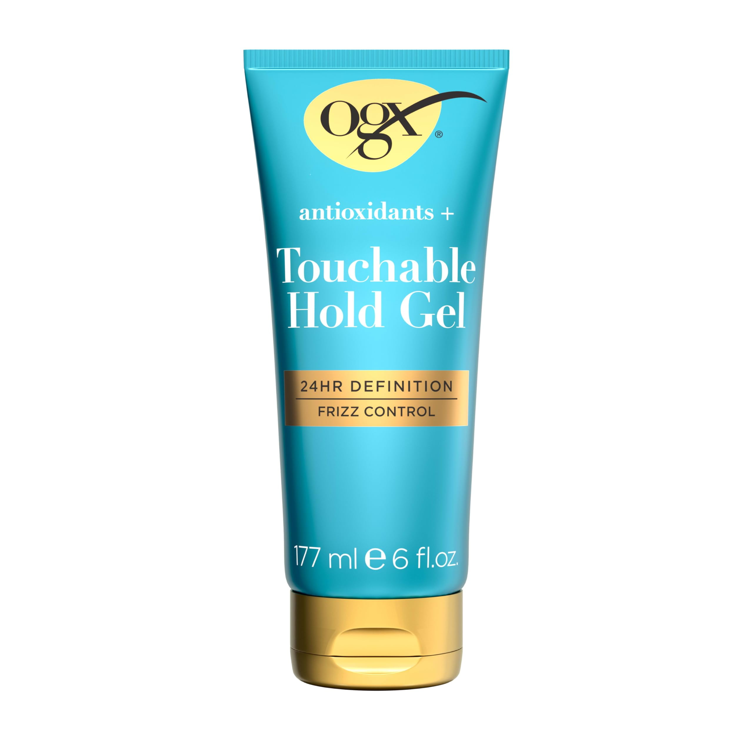 Ogx Antioxidants + Touchable Hold Gel, Medium Hold Hair Styling Gel For ...