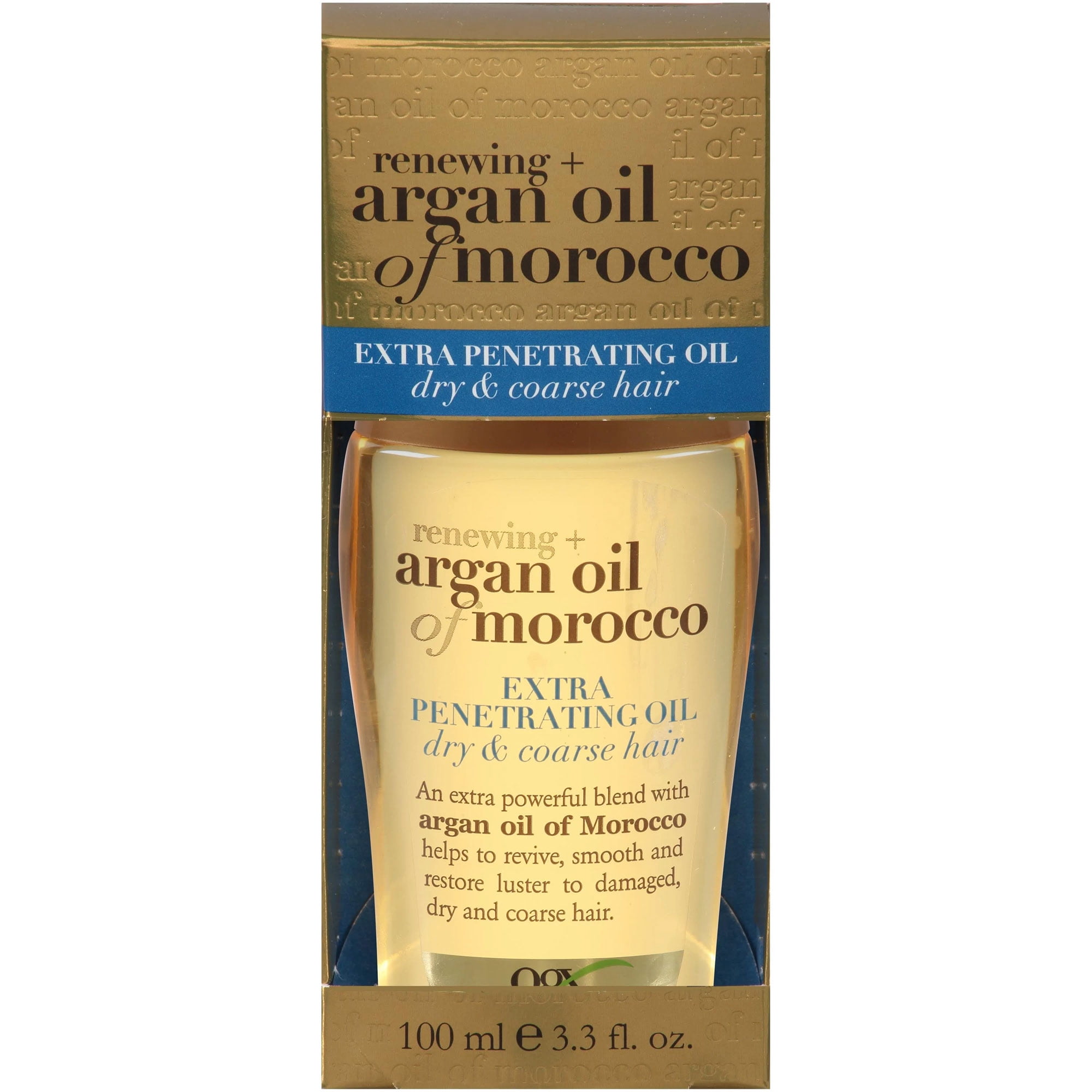 Ogx Argan Oil Of Morocco Extra Penetrating Oil 3.3 Oz.,Pack of 3 ...
