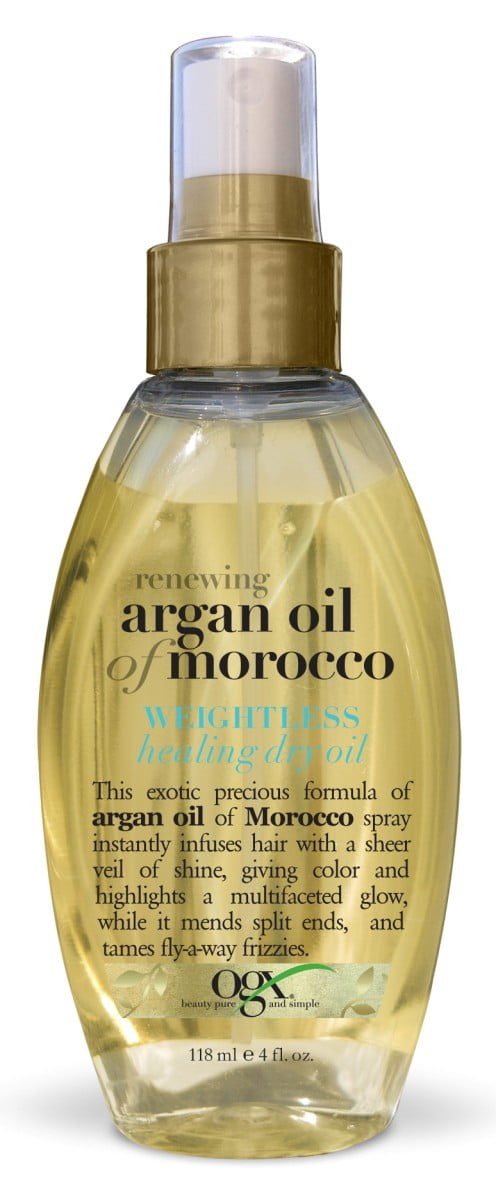 Ogx Argan Oil Of Morocco Weightless Dry Oil 4oz (Pack of 3) - Walmart.com
