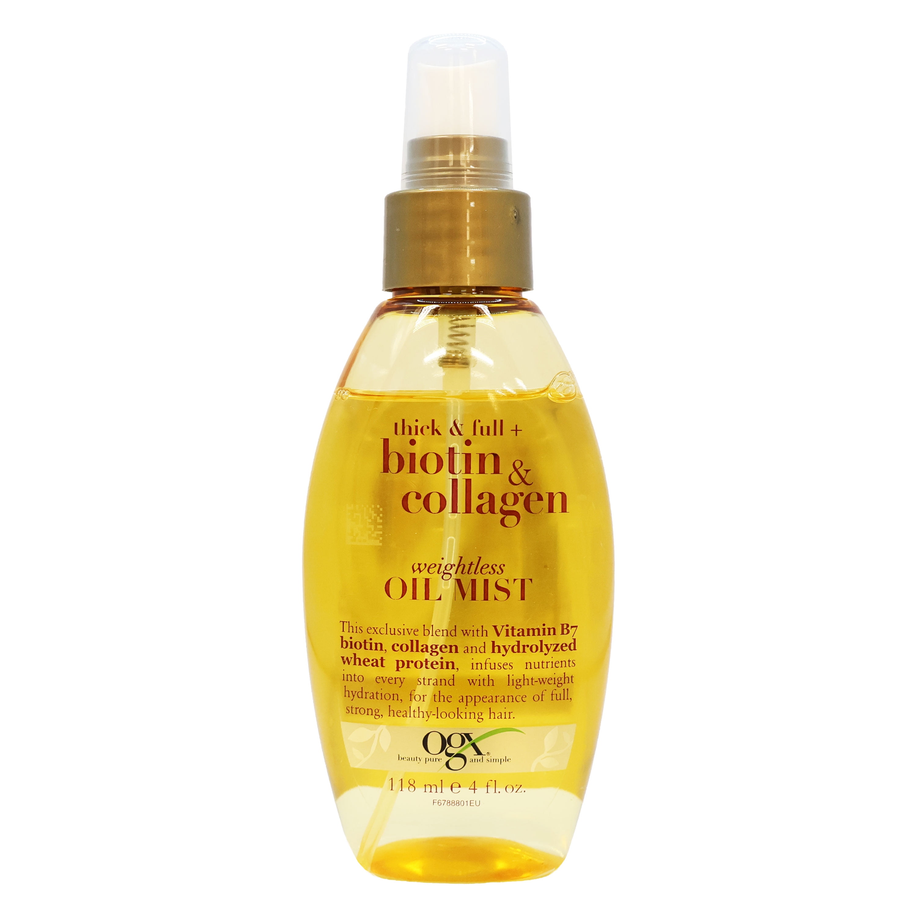 Ogx Biotin and Collagen Weightless Oil Mist, 4 Oz., Pack of 6 - Walmart.com