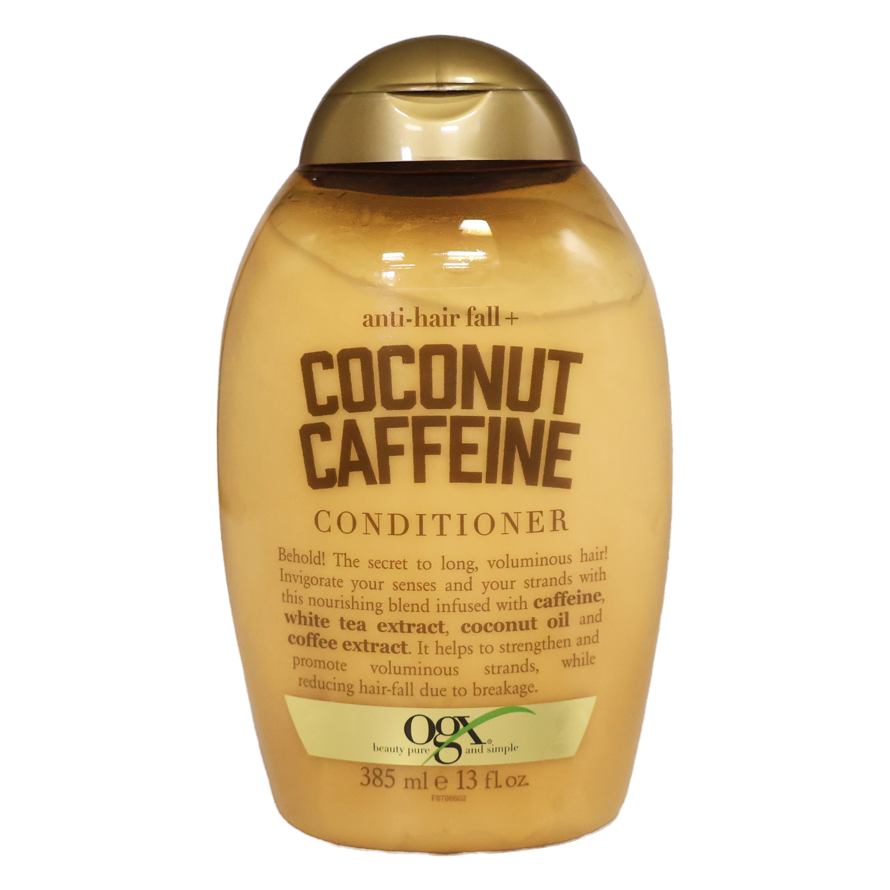 Ogx Coconut Caffeine Conditioner, 13 Oz., Pack of 2 - Walmart.com