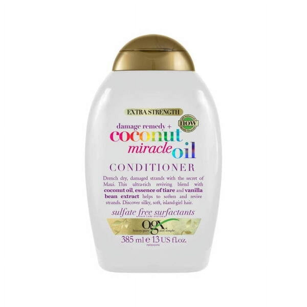 Ogx Coconut Miracle Oil Anti-Wear Care Cream 385ml - Walmart.com
