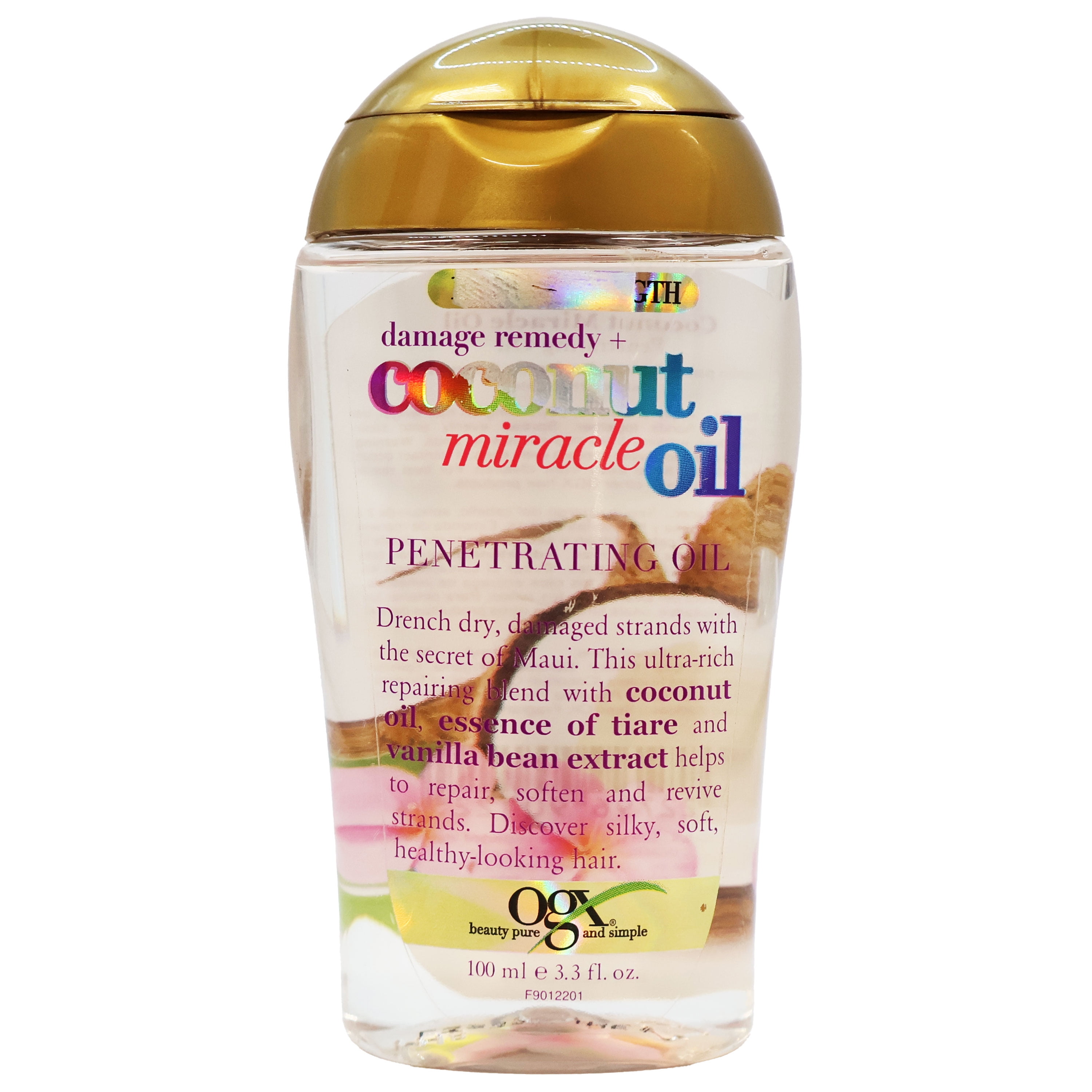 Ogx Coconut Miracle Oil Penetrating Oil 3.3 Oz., Pack of 12 - Walmart.com