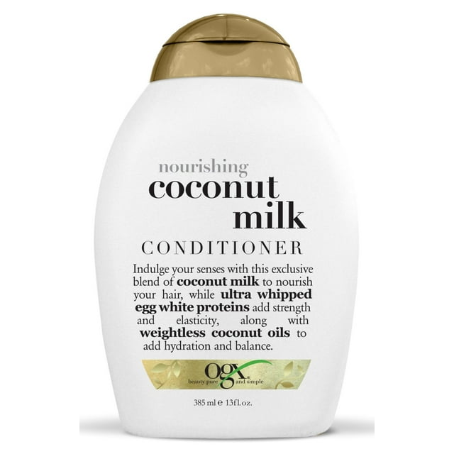 Ogx Conditioner Coconut Milk Nourishing 13oz (Pack of 3) - Walmart.com