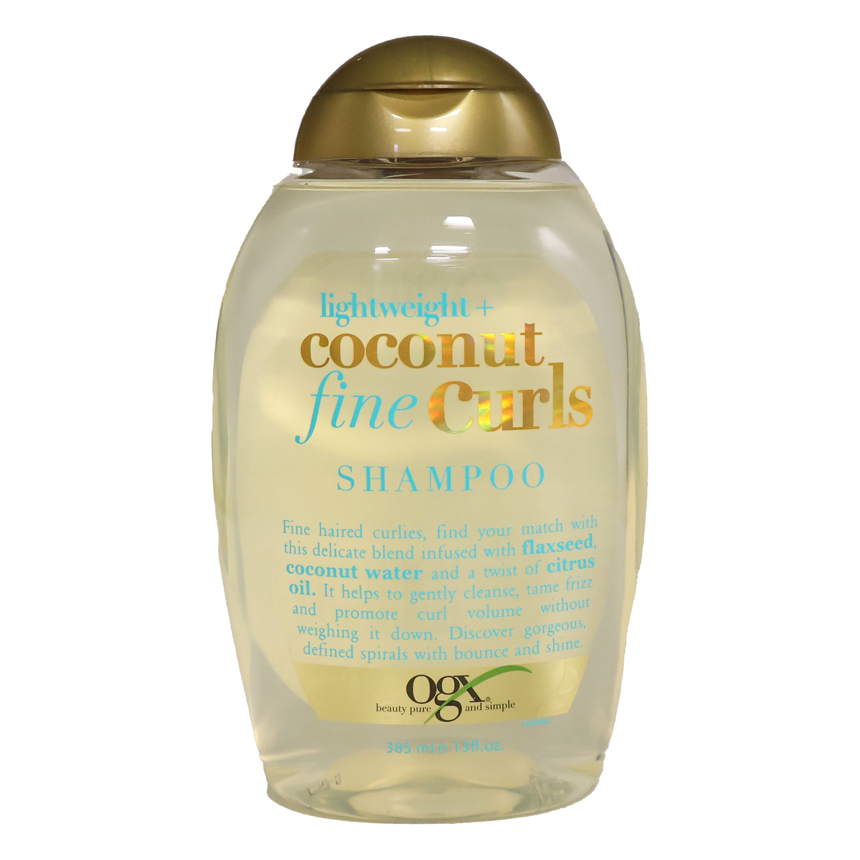 Ogx Lightweight Coconut Fine Curls Shampoo, 13 Oz., Pack of 2 - Walmart.com