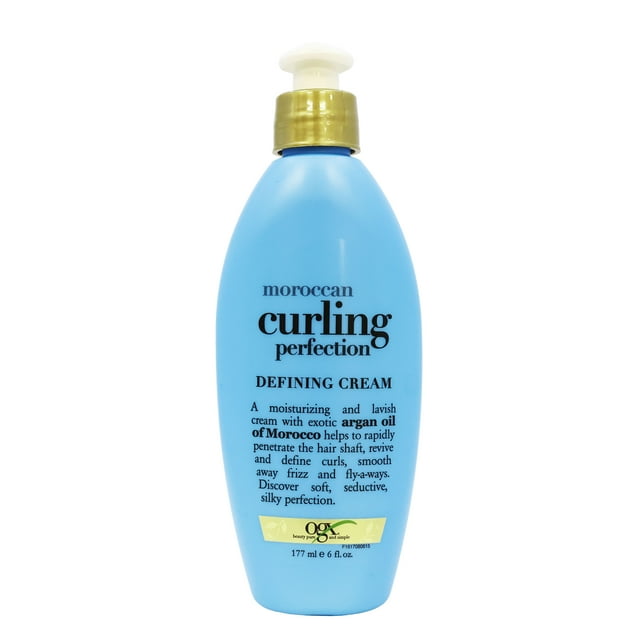 Ogx Moroccan Curling Perfection Defining Cream 6 Oz. - Walmart.com