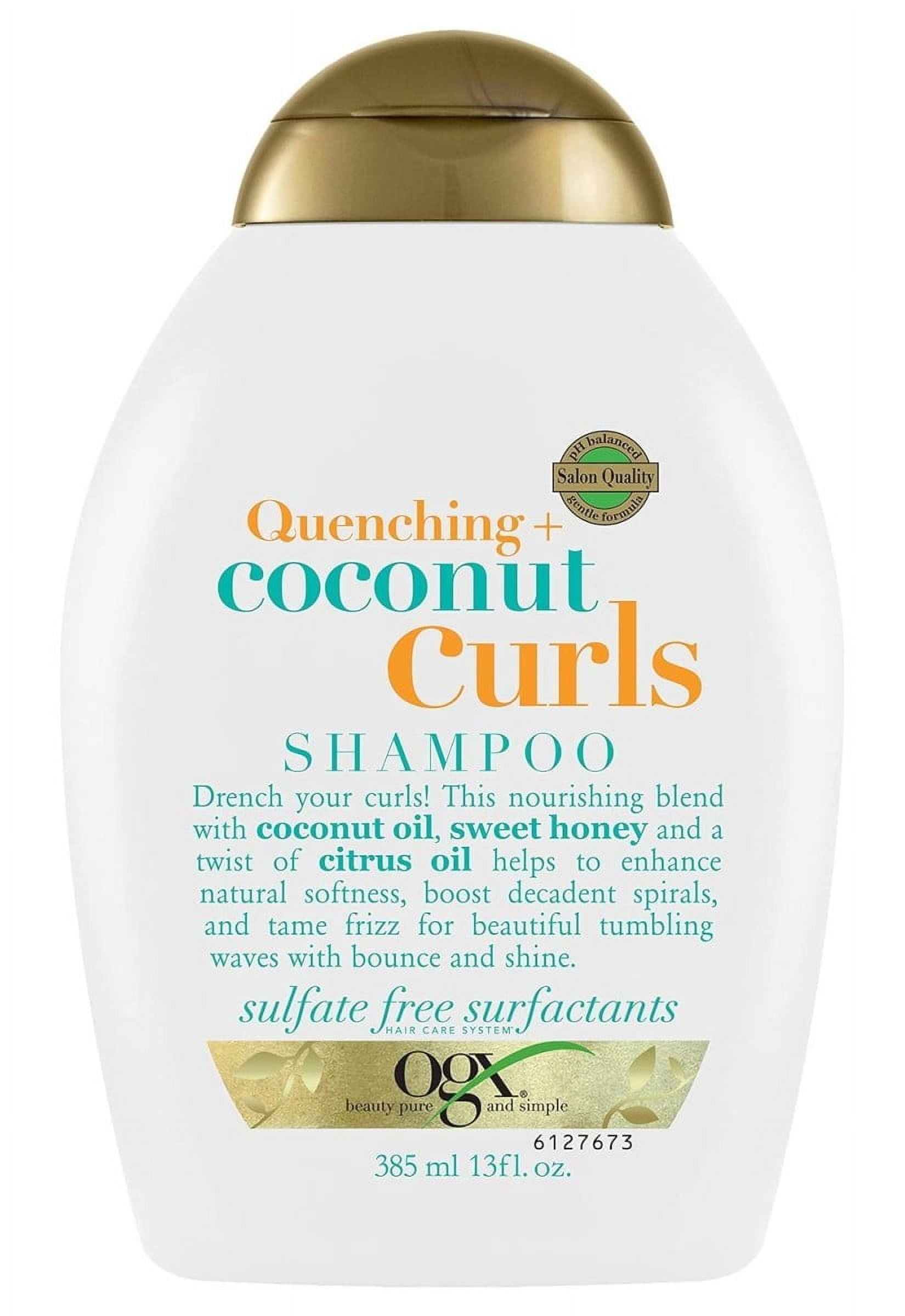 Ogx Shampoo Coconut Curls 13oz (Pack of 3) - Walmart.com