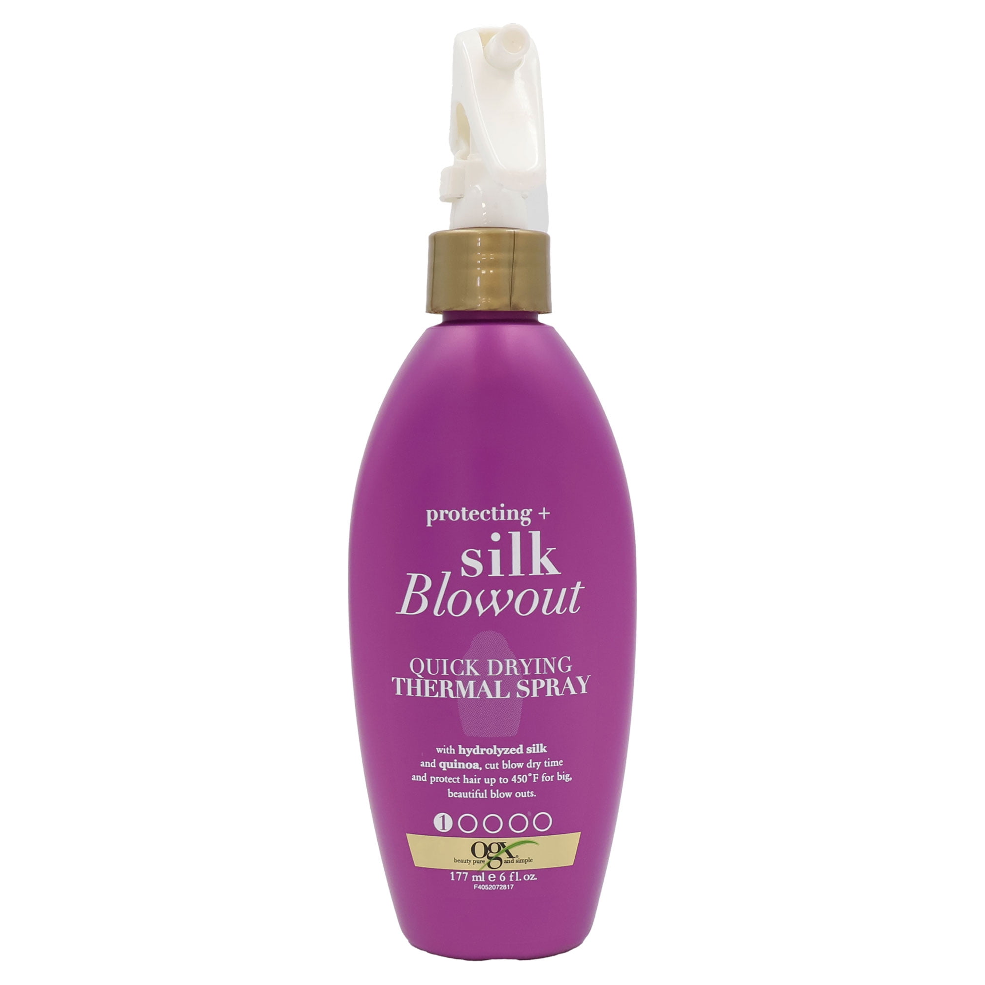 Ogx Silk Blowout Drying Thermal Spray, 6 Oz., Pack of 12 - Walmart.com