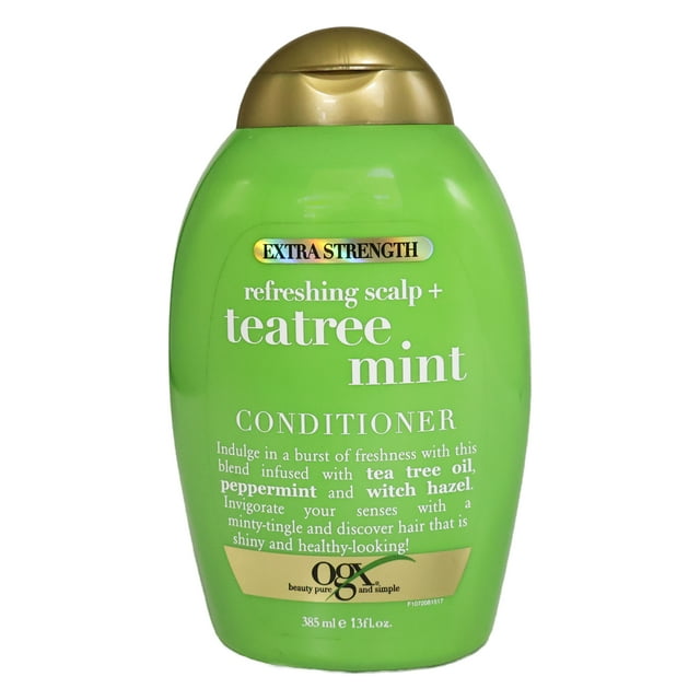 Ogx Tea Tree Mint Extra Strength Conditioner, 13 Oz. - Walmart.com