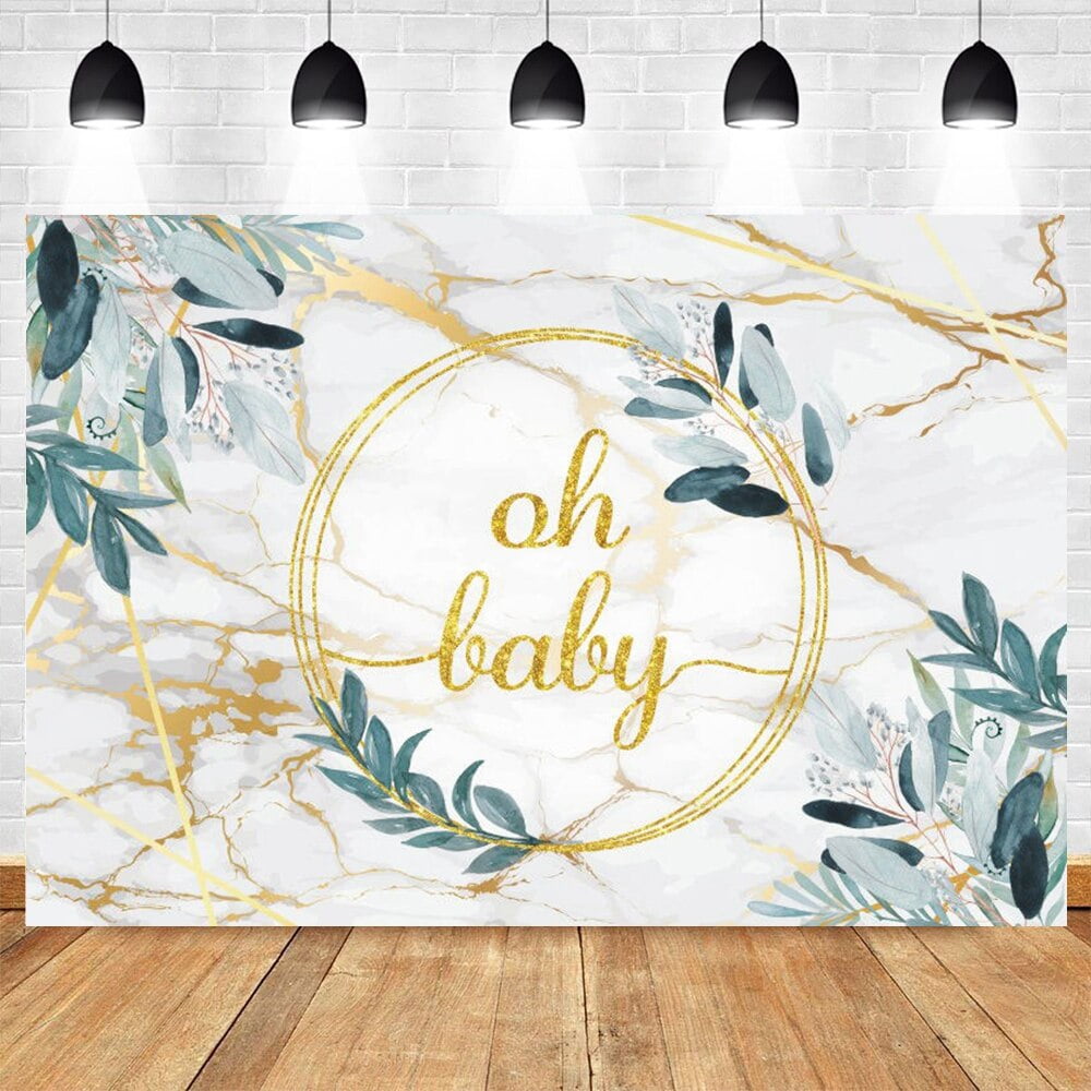 Oh Baby Backdrops For Boy Girl Baby Shower Birthday Party Kids ...