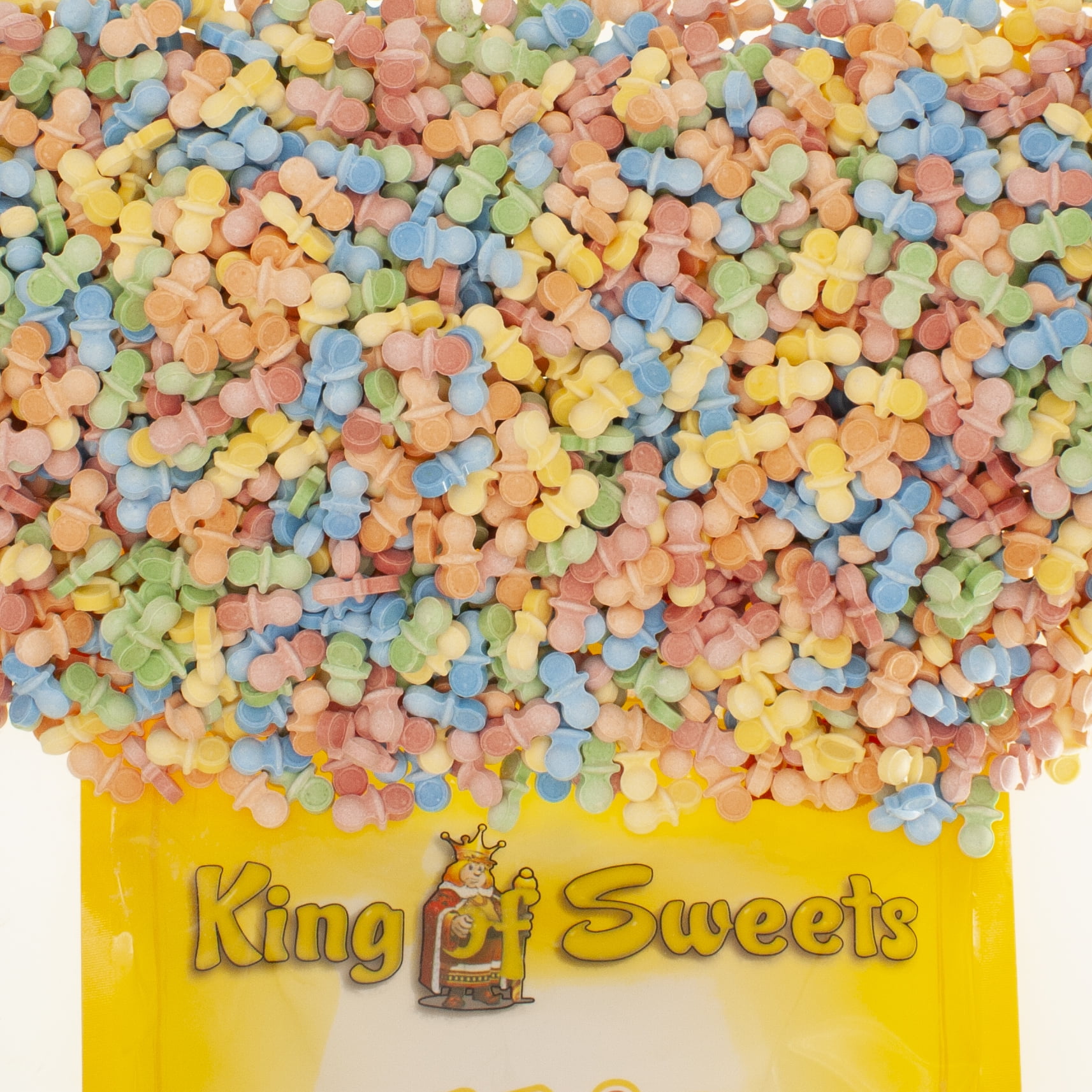 Oh Baby Pacifier (Uncoated) Sweet Tarts 1 Pound Pacifier Shaped Tiny ...