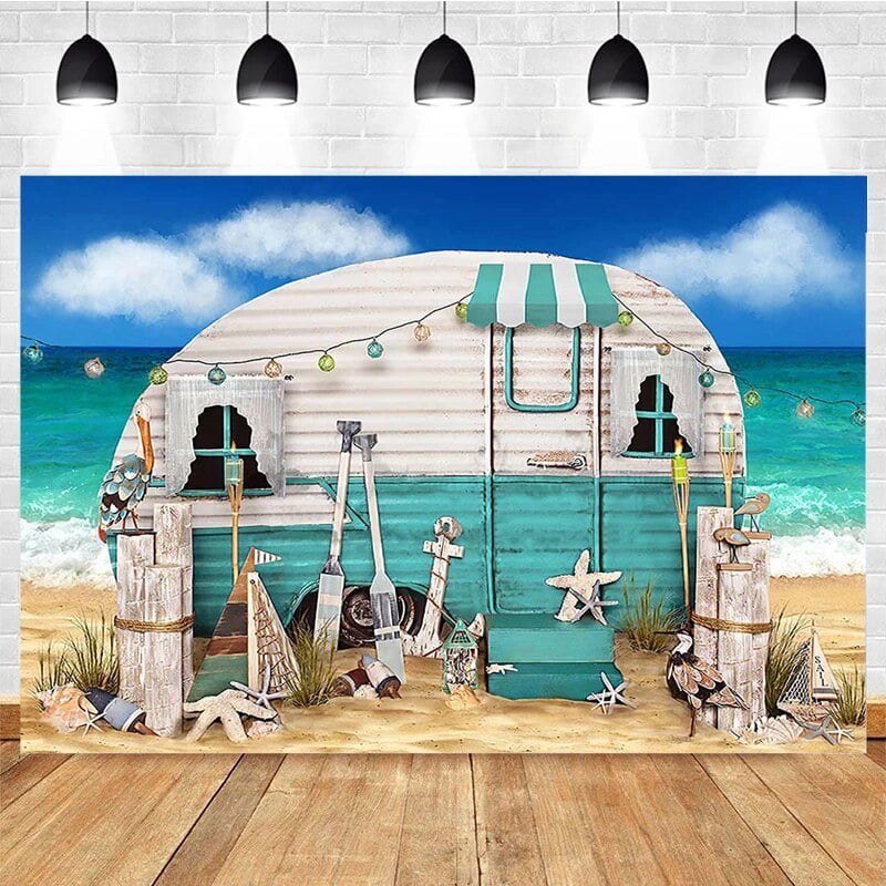 Oh Baby Photography Background Beach Rv Boat Paddle Decoration Props ...