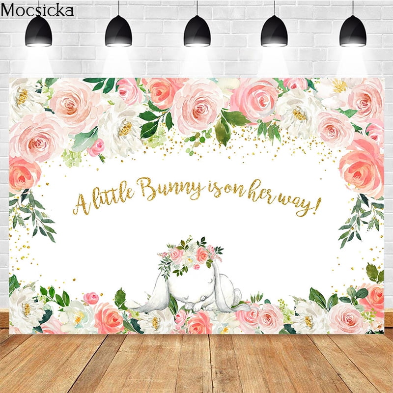 Oh Baby Photography Background Bunny Decoration Birthday Party Baby ...