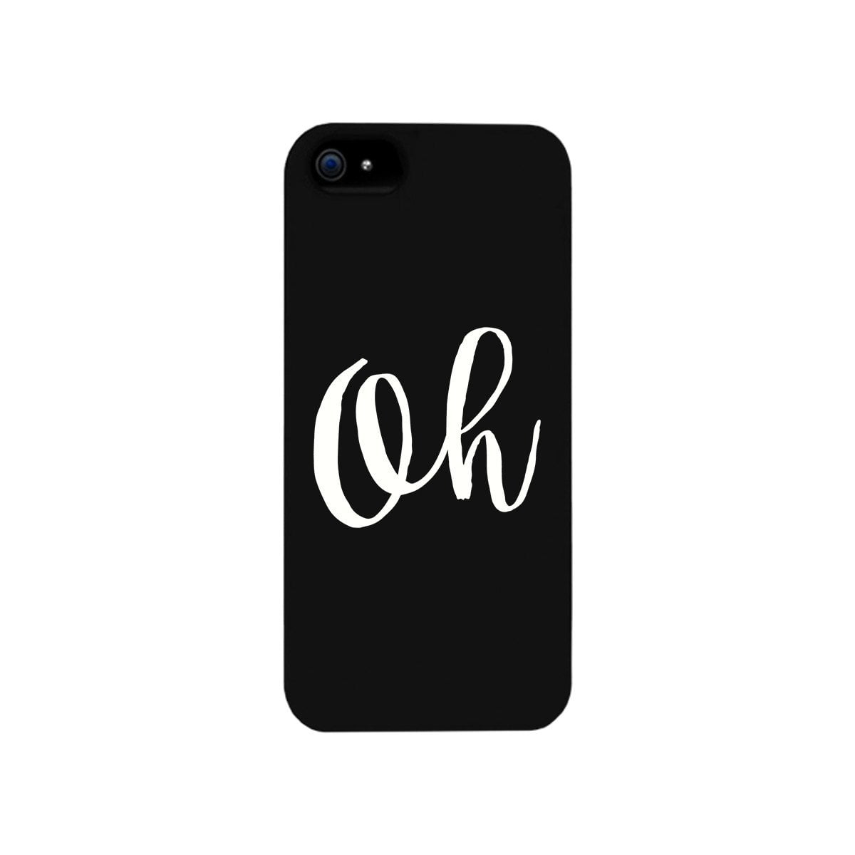 Oh Black Ultra Slim Cute Design Phone Cases For Apple, Samsung Galaxy ...