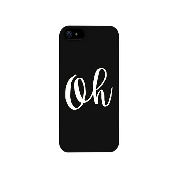 Oh Black Ultra Slim Cute Design Phone Cases For Apple, Samsung Galaxy ...