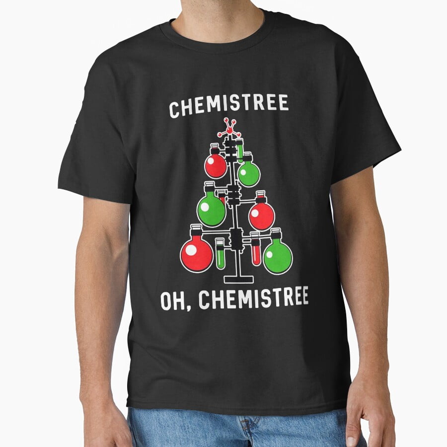 Oh Chemistree Christmas Chemistry Holiday Tree Clever Science Design ...
