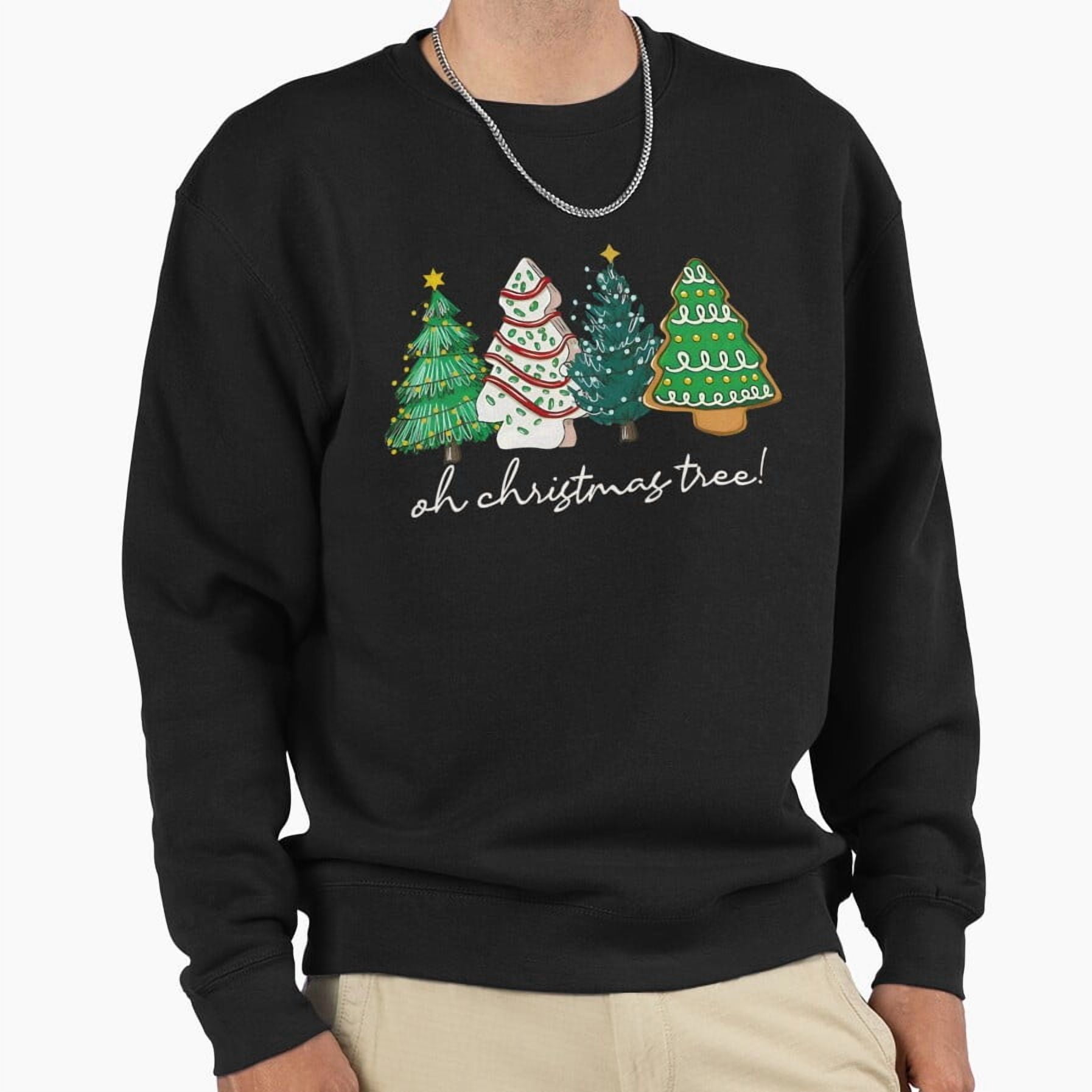 Oh Christmas Trees Cakes For Baker Funny Retro Holiday Graphic Unisex ...