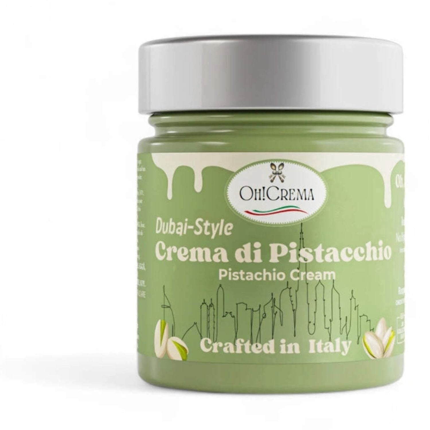 Oh! Crema Dubai-Style Pistachio Cream - Premium Italian Cream - 200g ...