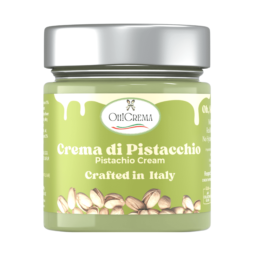 Oh! Crema Premium Italian Pistachio Cream Spread - 200g Jar - Walmart.com