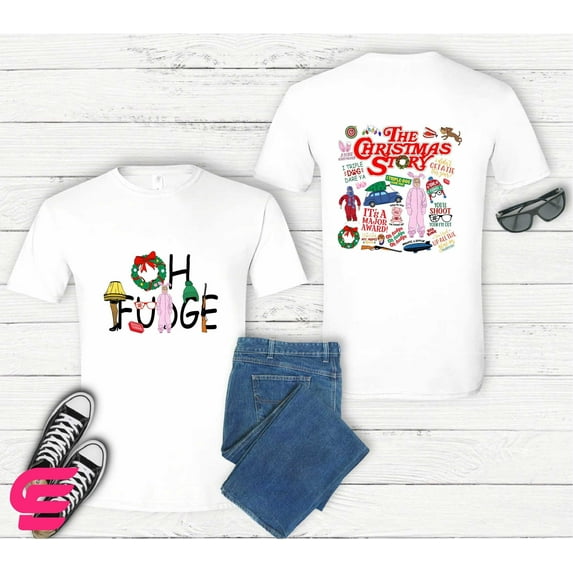 Oh Fudge Christmas Shirt, The Christmas Story Shirt, Christmas Shirt ...