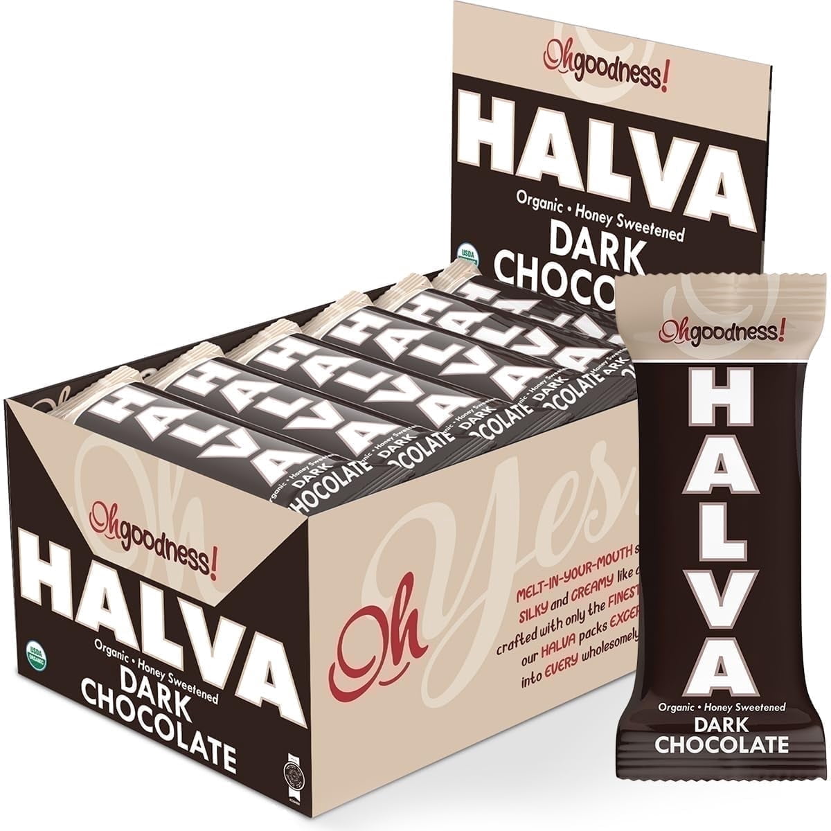 Oh, Goodness! Organic Halva Bars - Paleo Friendly - No Additives ...