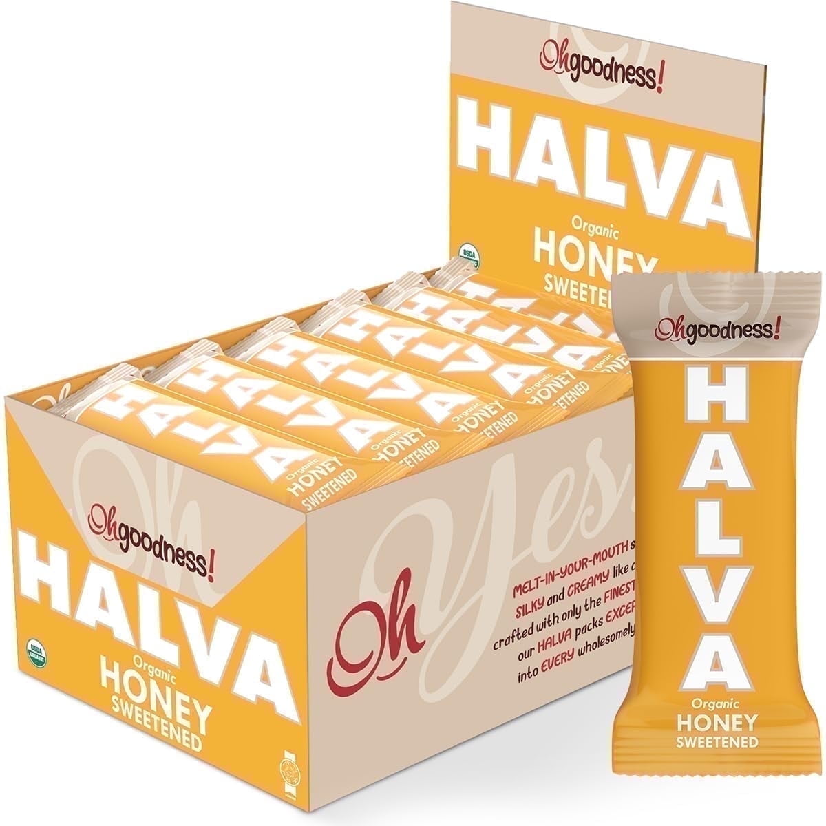 Oh, Goodness! Organic Halva Bars - Paleo Friendly - No Additives ...