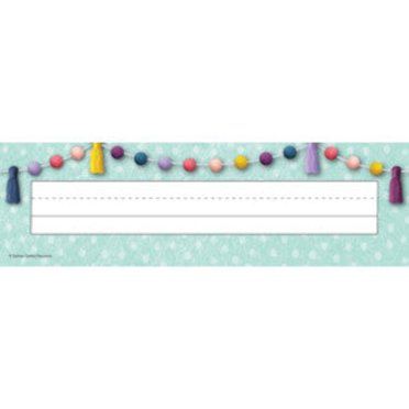 Trend Colorful Crayons Name Plates - 36 / Pack - 9.5" Width x 2.9 ...