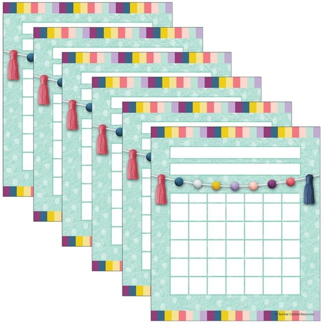 Oh Happy Day Incentive Charts - Pack of 6 - Walmart.com