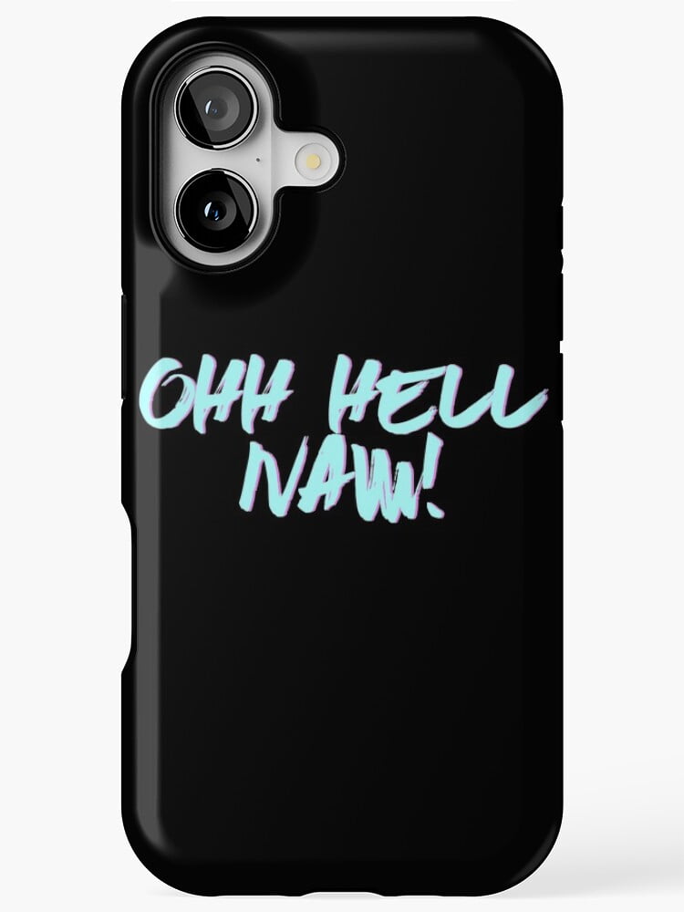 Oh Hell Naw Funny Bold Typography Pop Culture Meme Inspired Quote For ...