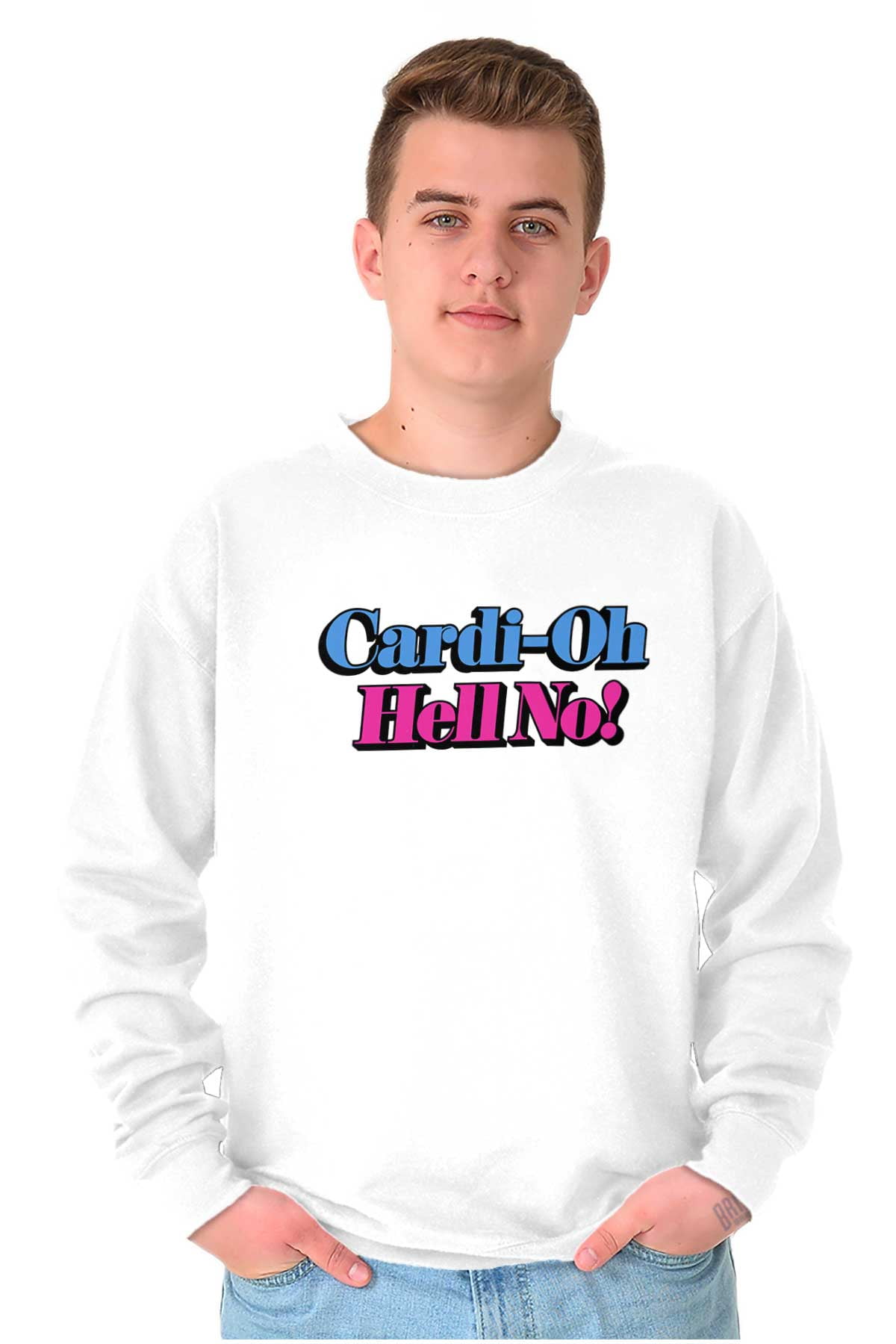 Oh Hell No Rapper Singer Hip-Hop Unisex Plus Fleece Graphic Sweatshirt ...