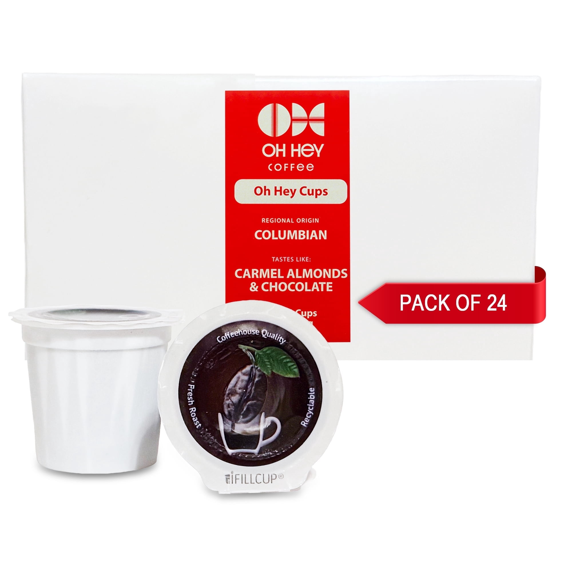 Oh Hey Brands Colombian Full City Medium Roast Coffee, Keurig K-Cup ...