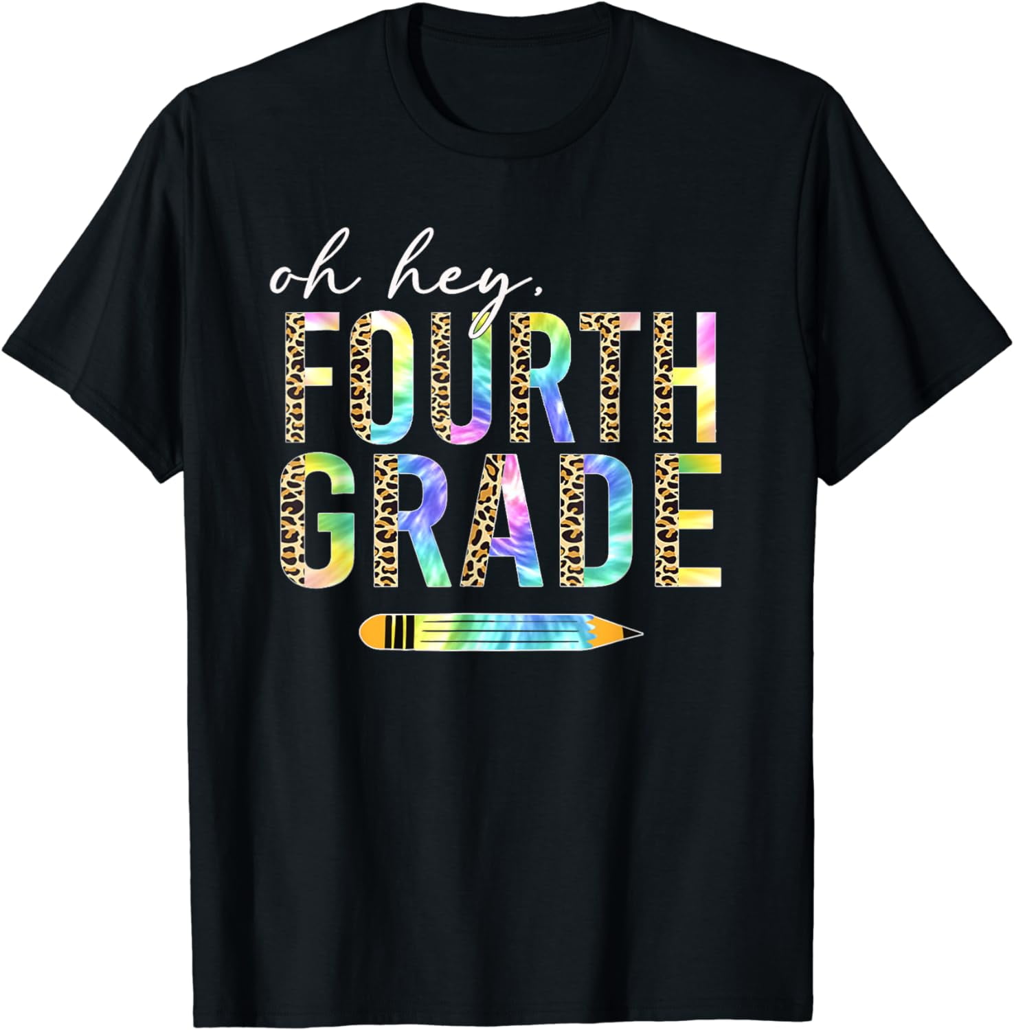 Oh Hey Fourth Grade Back to School Student 4th Grade Teacher T-Shirt ...
