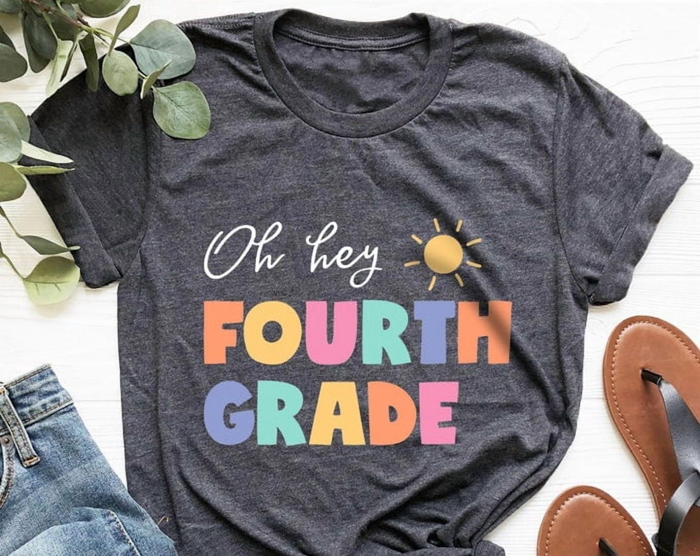 Oh Hey Fourth Grade Teacher Shirt, 4th Grade Team Teacher Crew, 4th ...