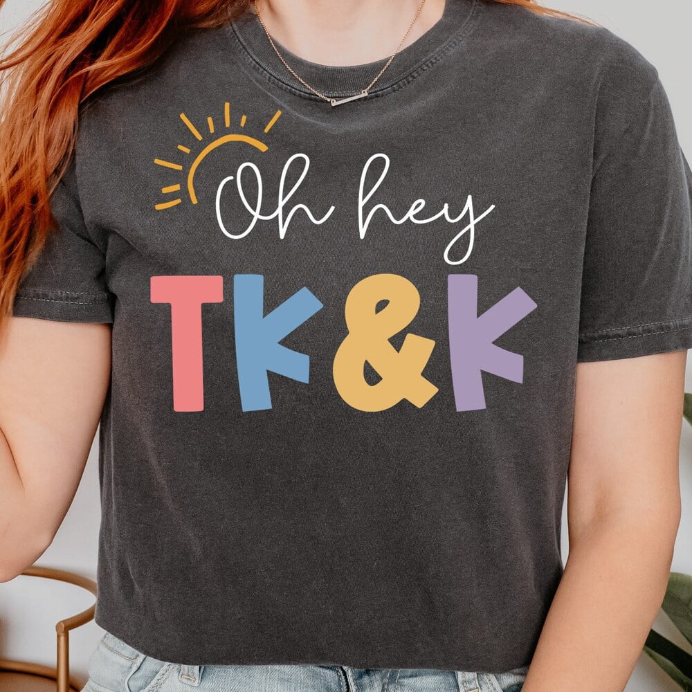 Oh Hey Kindergarten Shirt, Kindergarten Teacher Shirt, Kindergarten ...