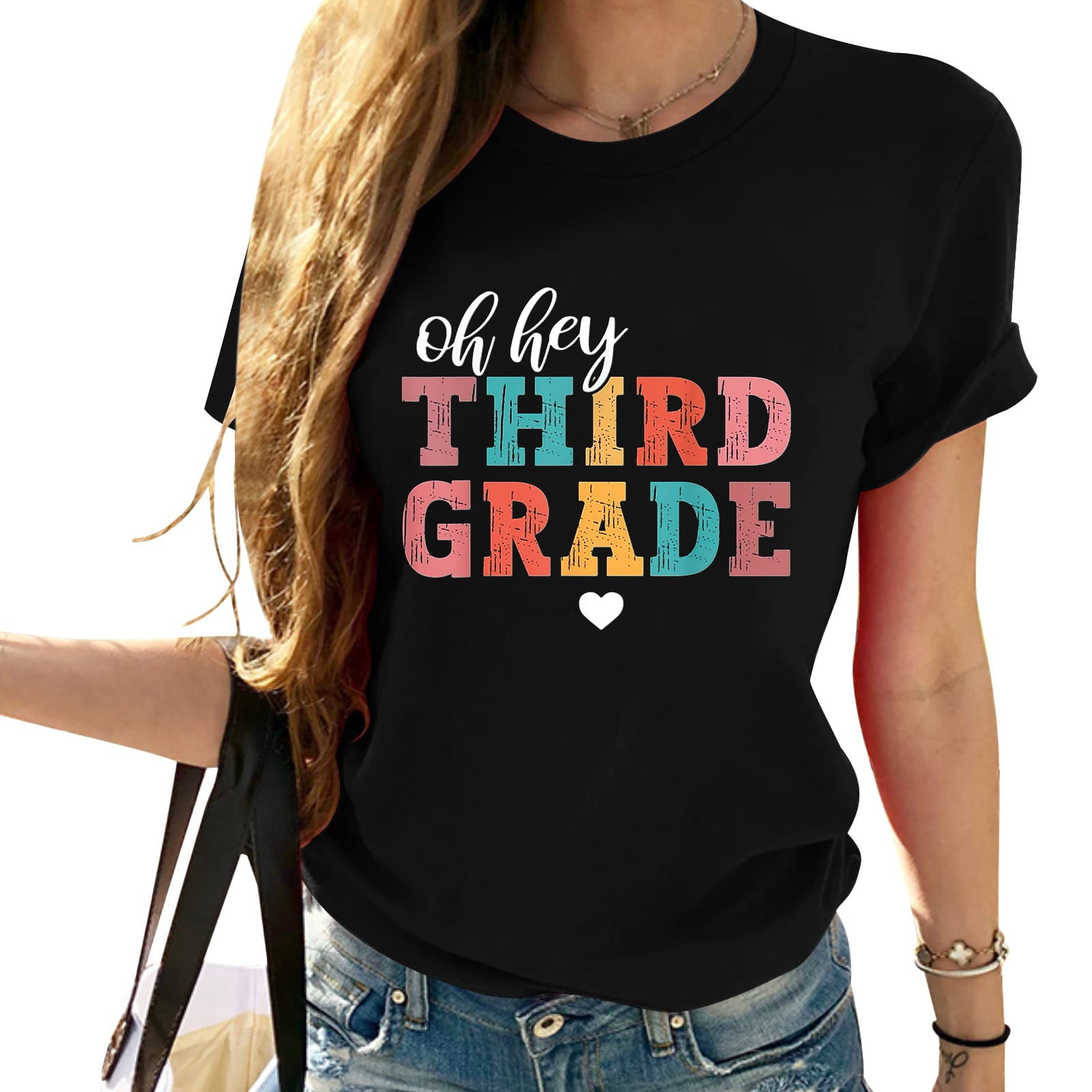 Oh Hey Third Grade Back to School For Teachers And Students T-Shirt ...