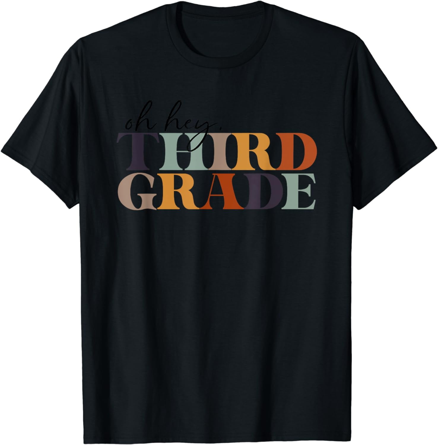 Oh Hey Third Grade Back to School For Teachers And Students T-Shirt ...