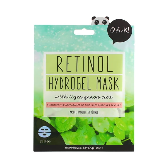 Oh K! Hydrogel Sheet Mask, Face Sheet Mask, Retinol, 1 pc - Walmart.com