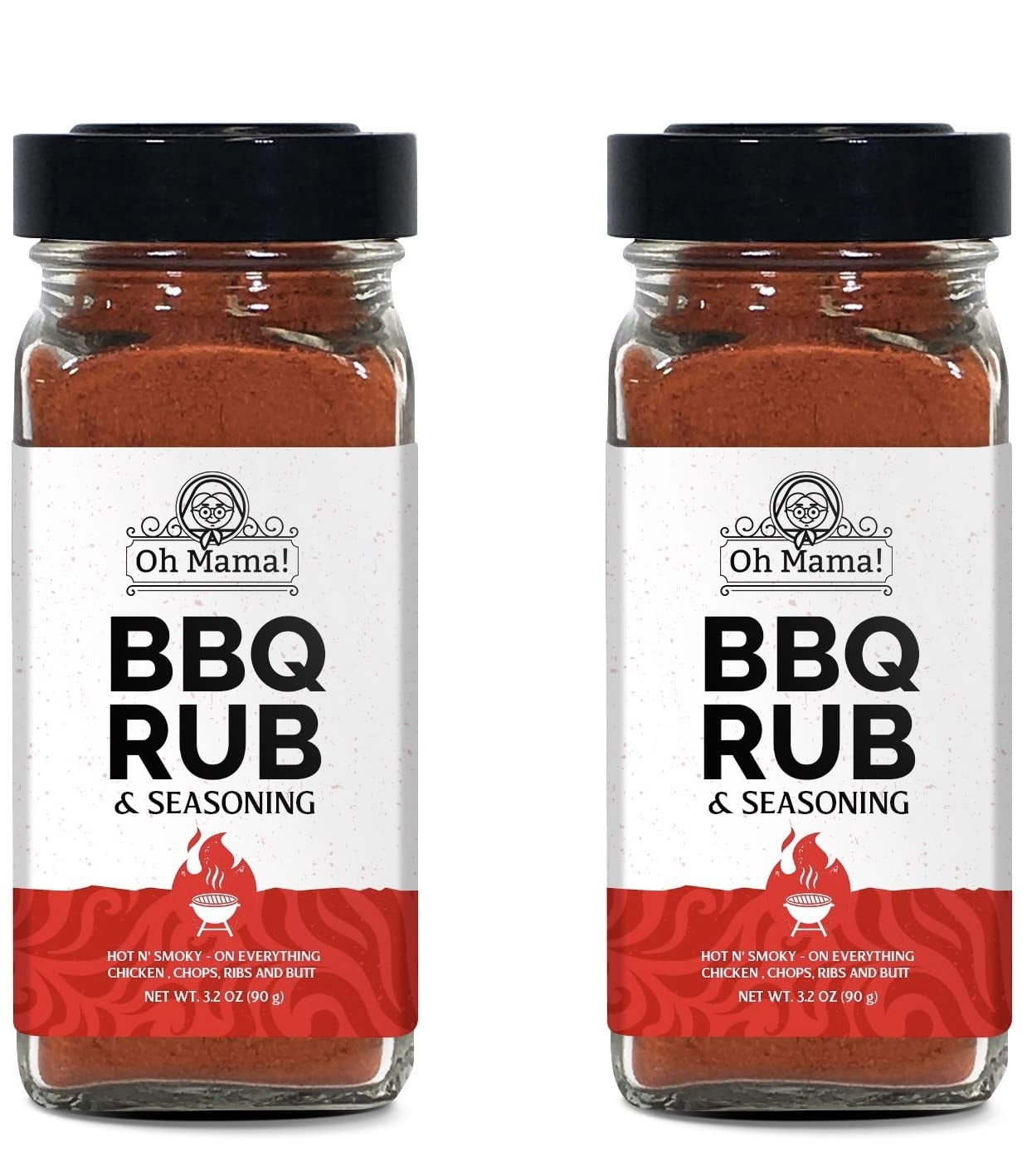 Oh Mama! BBQ YYF14 And BBQ Seasoning great on Chicken, Pork Rub, Burger ...