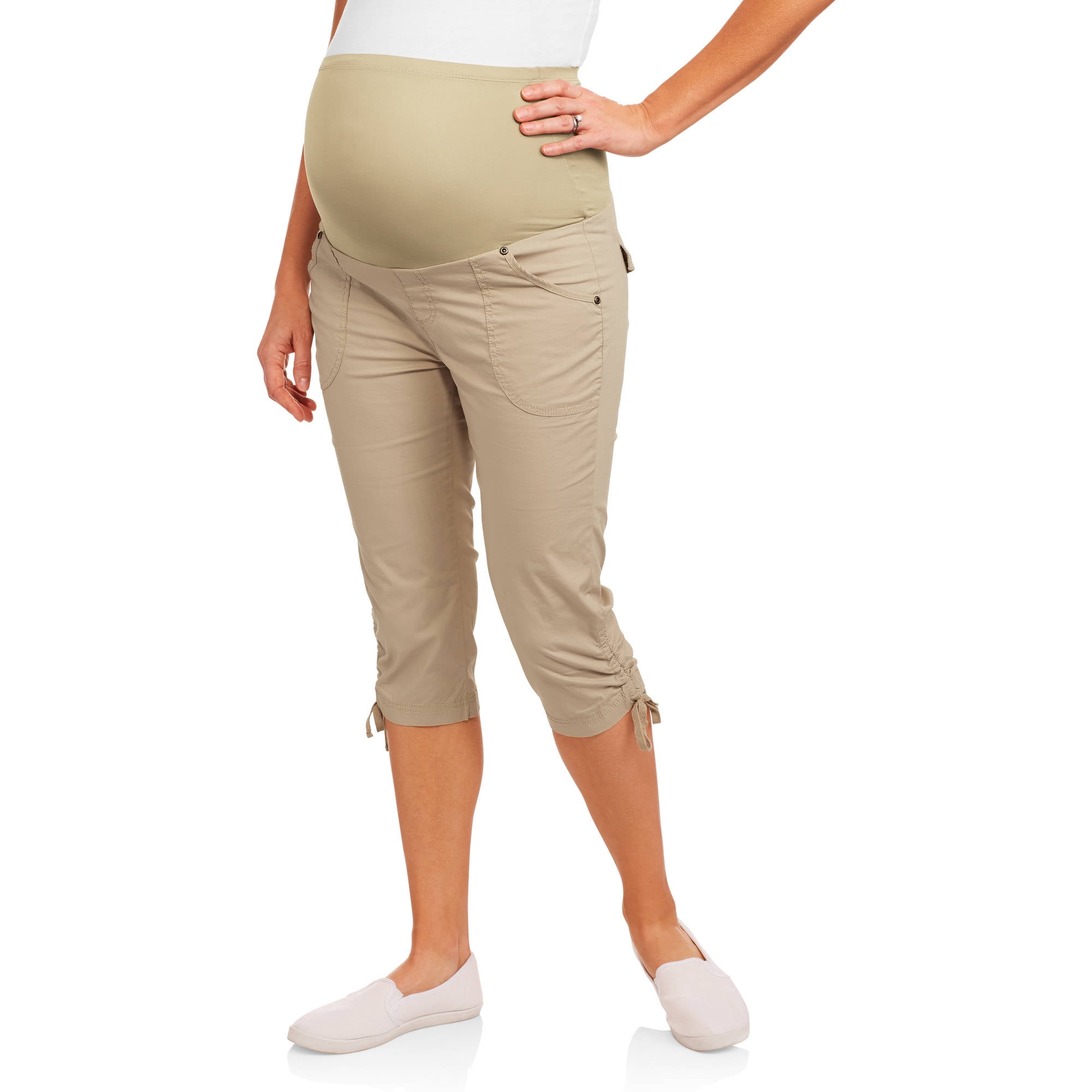Oh! Mamma Maternity Capri Pants With Sid - Walmart.com