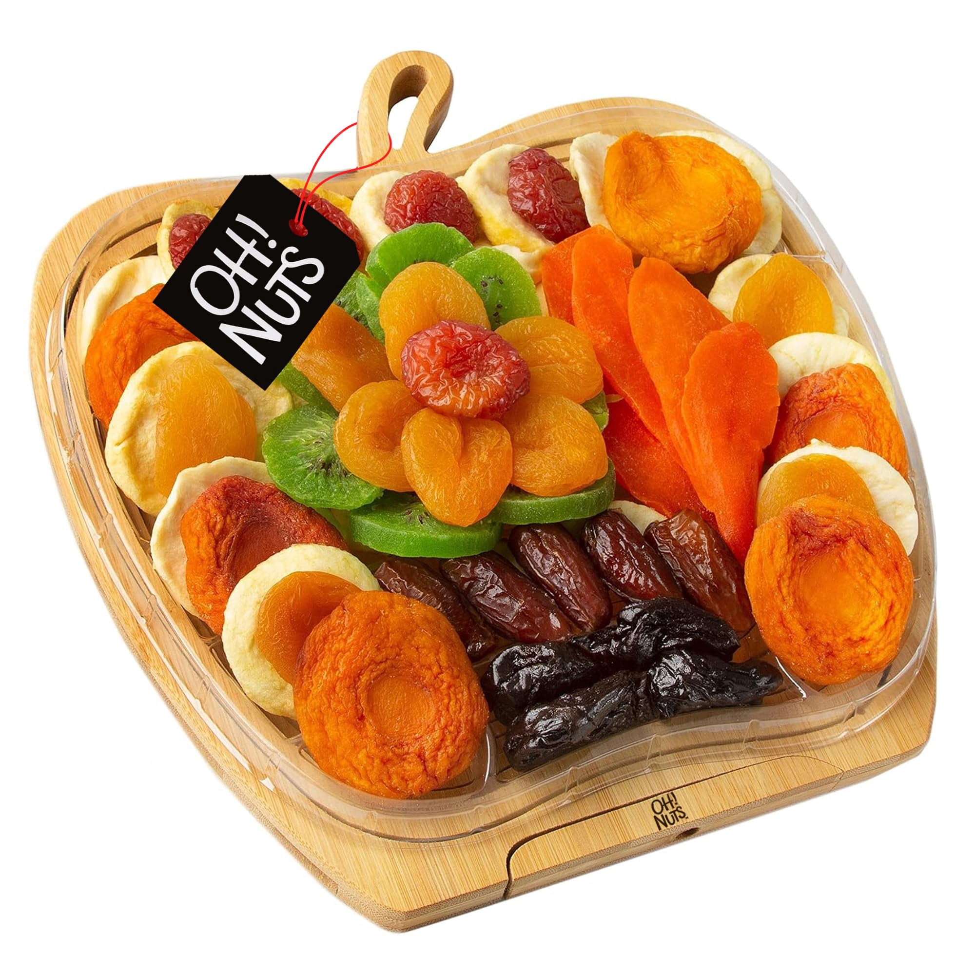Oh! Nuts Dried Fruit DEF29 Gift Basket - Premium, Healthy Assortment of ...
