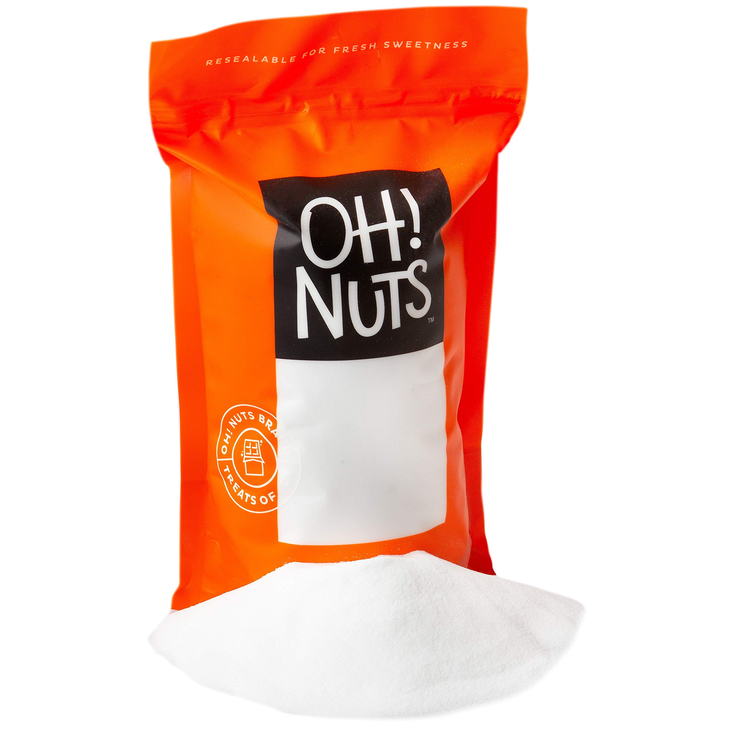 Oh! Nuts Fine Flour MFF30 Salt, Bulk 2lb (32oz) Bag, For Baking ...