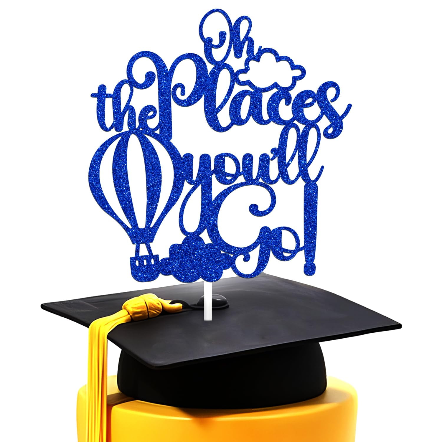 Oh The Places You'll Go Cake Topper, H2FSDNew Chapter New Beginning ...